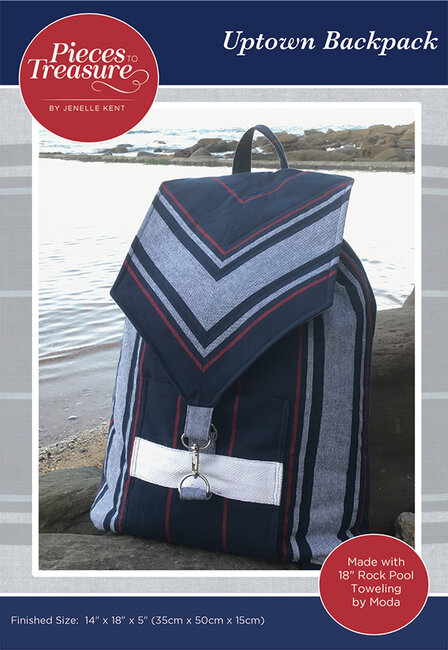 Pieces To Treasure Uptown Backpack - Quilt Pattern - 123Stitch