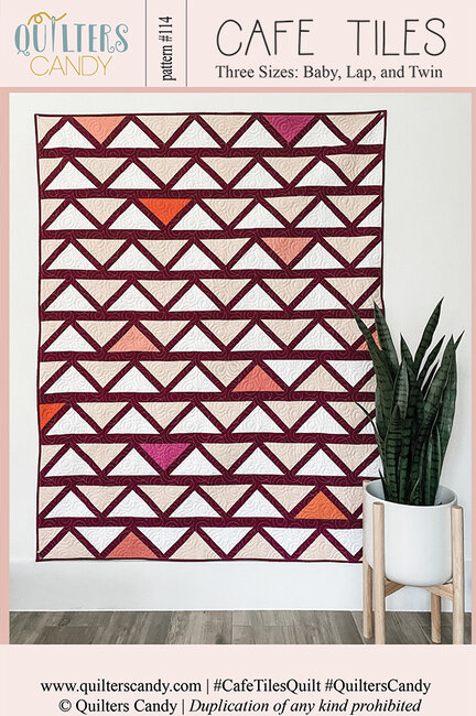 Quilters Candy Cafe Tiles - Quilt Pattern - 123Stitch