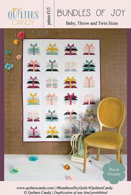Quilters Candy Bundles of Joy - Quilt Pattern - 123Stitch