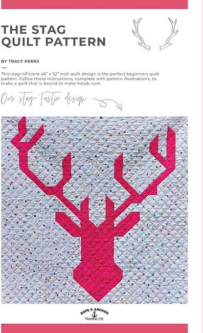 Rope And Anchor Trading Co Giraffe Quilt - Quilt Pattern - 123Stitch