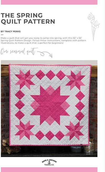 Rope And Anchor Trading Co The Spring Quilt - Quilt Pattern - 123Stitch