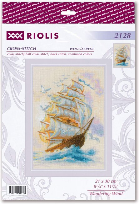 Riolis Wandering Wind - Cross Stitch Kit - 123Stitch