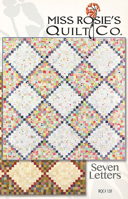 Miss Rosies Quilt Co Seven Letters - Quilt Pattern - 123Stitch