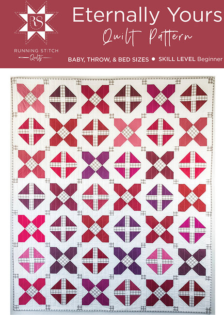 Running Stitch Quilts Eternally Yours - Quilt Pattern - 123Stitch