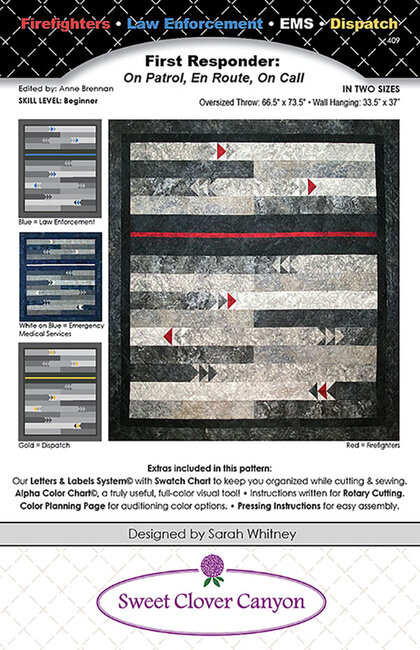 Sweet Clover Canyon First Responder - Quilt Pattern - 123Stitch