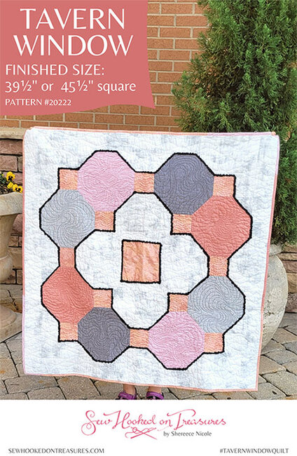 Sew Hooked On Treasures Tavern Window - Quilt Pattern - 123Stitch