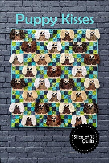 Slice Of Pi Quilts Puppy Kisses - Quilt Pattern - 123Stitch