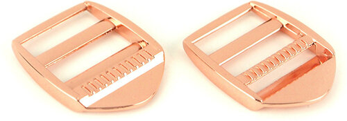 Sallie Tomato Ladder Lock Buckle Rose Gold 2ct - 123Stitch