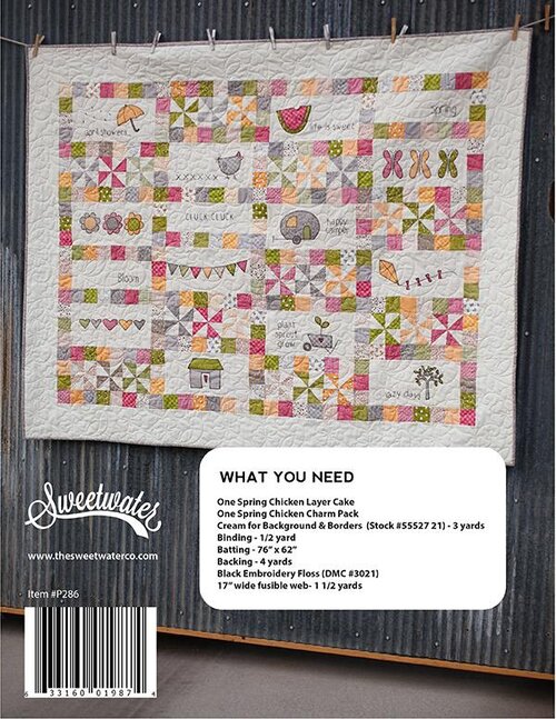 Sweetwater Hello Spring - Quilt Pattern - 123Stitch