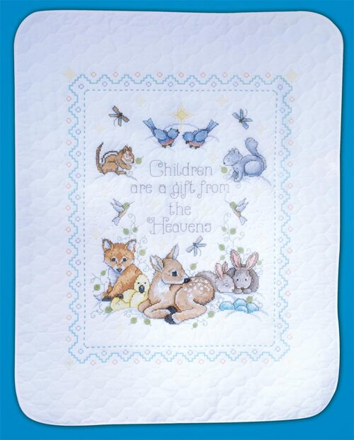 Tobin Gift From Heaven - Quilt Cross Stitch Kit - 123Stitch