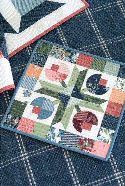 Thimble Blossoms Mini Flower Patch - Quilt Pattern - 123Stitch