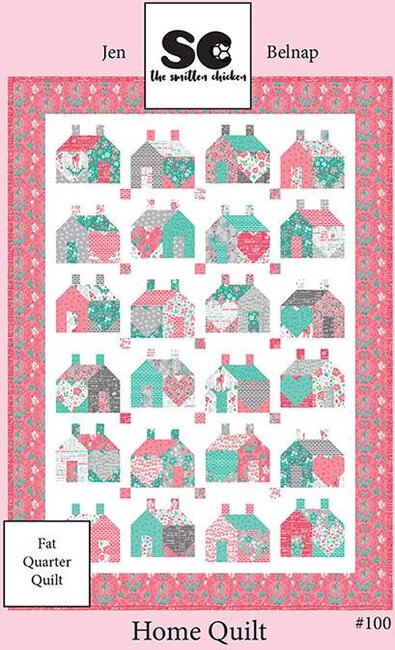 The Smitten Chicken Liberty Home - Quilt Pattern - 123Stitch