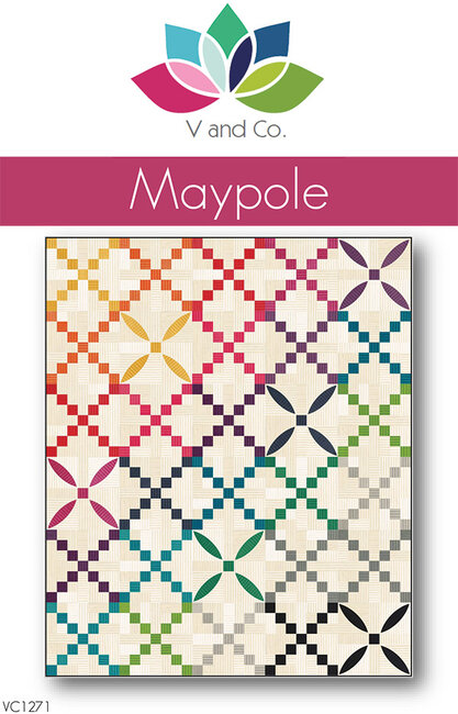 V and Co Maypole - Quilt Pattern - 123Stitch