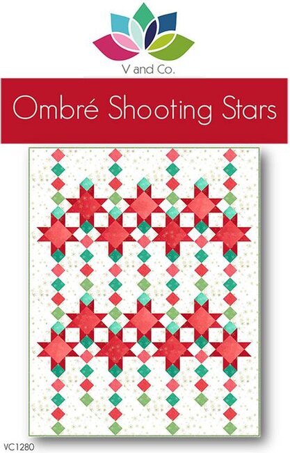 V and Co Shooting Stars - Quilt Pattern - 123Stitch