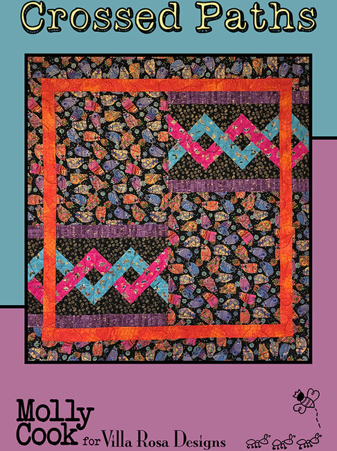 Villa Rosa Crossed Paths - Quilt Pattern - 123Stitch