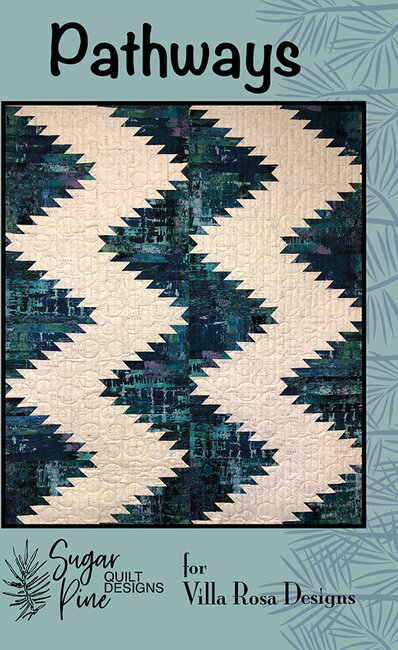 Villa Rosa Pathways - Quilt Pattern - 123Stitch