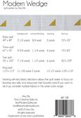 Amy Ellis Modern Wedge - Quilt Pattern - 123Stitch
