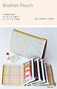 Aneela Hoey Booklet Pouch - Sewing Pattern - 123Stitch