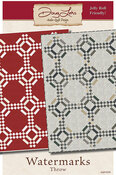 Antler Quilt Design Watermarks - Quilt Pattern - 123Stitch