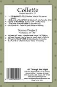 All Through The Night Collette - Quilt Pattern - 123Stitch