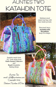 Aunties Two Patterns Katahdin Tote - Quilt Pattern - 123Stitch