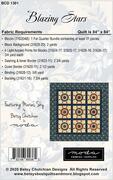 Betsy Chutchian Blazing Stars - Quilt Pattern - 123Stitch