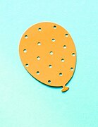 Birch Press Floral Balloon Layer Set - Craft Die - 123Stitch