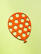 Birch Press Floral Balloon Layer Set - Craft Die - 123Stitch