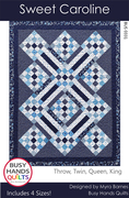 Busy Hands Quilts Sweet Caroline - Quilt Pattern - 123Stitch