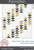 Busy Hands Quilts Formation - Quilt Pattern - 123Stitch