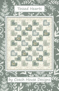 Coach House Designs Tossed Hearts - Quilt Pattern - 123Stitch