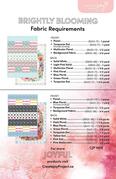 Create Joy Project Brightly Blooming Reversible Quilt - Quilt Pattern ...
