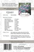 Coras Quilts Kismet - Quilt Pattern - 123Stitch
