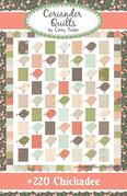 Corey Yoder Coriander Quilts Chickadee - Quilt Pattern - 123Stitch