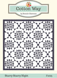 Cotton Way Starry Starry Night - Quilt Pattern - 123Stitch