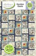 Designs by Lavender Lime Garden Oasis - Quilt Pattern - 123Stitch