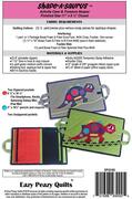 Eazy Peazy Quilts Shape-A-Saurus - Quilt Pattern - 123Stitch