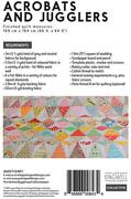 Jen Kingwell Acrobats and Jugglers - Quilt Pattern - 123Stitch