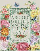Kooler Design Studio Rose Garden Sampler - Cross Stitch Pattern - 123Stitch