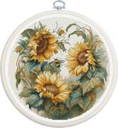 Luca-S Sunflower - Cross Stitch Kit - 123Stitch