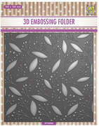 Nellie Snellen Leaves & Berries - Square - 3D Embossing Folder NEF3D062 ...