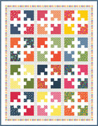 Prairie Grass Patterns Jigsaw - Quilt Pattern - 123Stitch