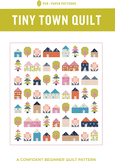 Pen and Paper Patterns Tiny Town - Quilt Pattern - 123Stitch