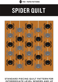Pen and Paper Patterns Spider - Quilt Pattern - 123Stitch