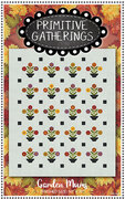Primitive Gatherings Garden Mums - Quilt Pattern - 123Stitch