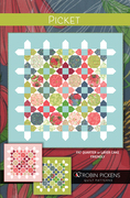 Robin Pickens Picket - Quilt Pattern - 123Stitch