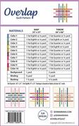 Sew Mariana Overlap - Quilt Pattern - 123Stitch