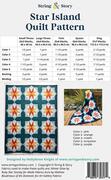 String & Story Star Island - Quilt Pattern - 123Stitch
