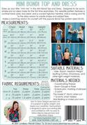 Sew To Grow Mini Bondi Top & Dress - Sewing Pattern - 123Stitch