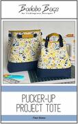 Ticklegrass Pucker-Up Project Tote - Sewing Pattern - 123Stitch